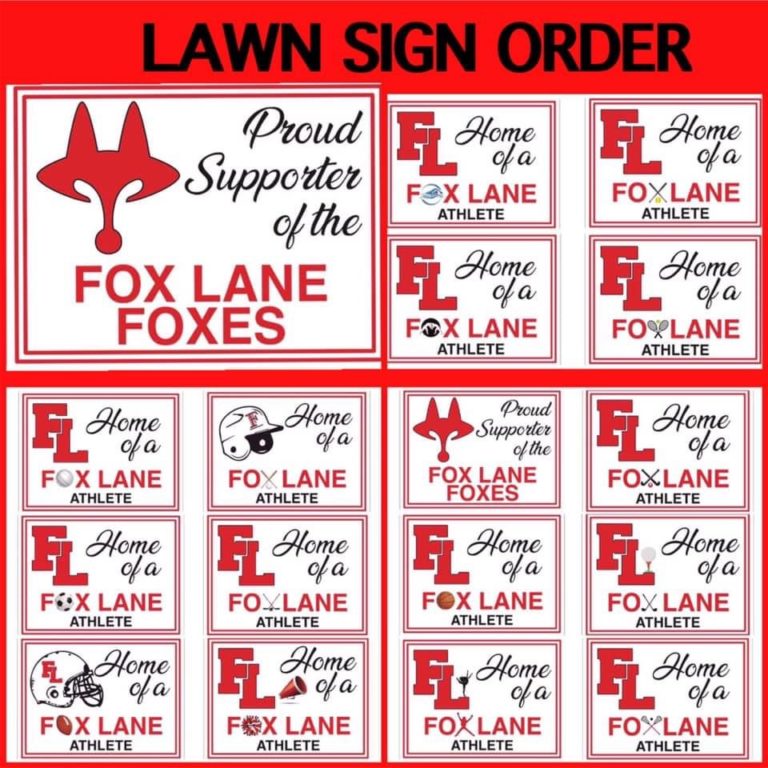 Lawn Signs – Fox Lane Sports Booster Club